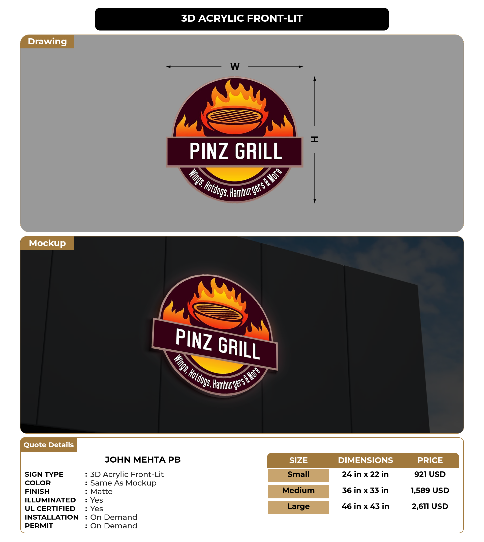 CUSTOM MOCKUP SIGN FOR john Mehta PB – Signize